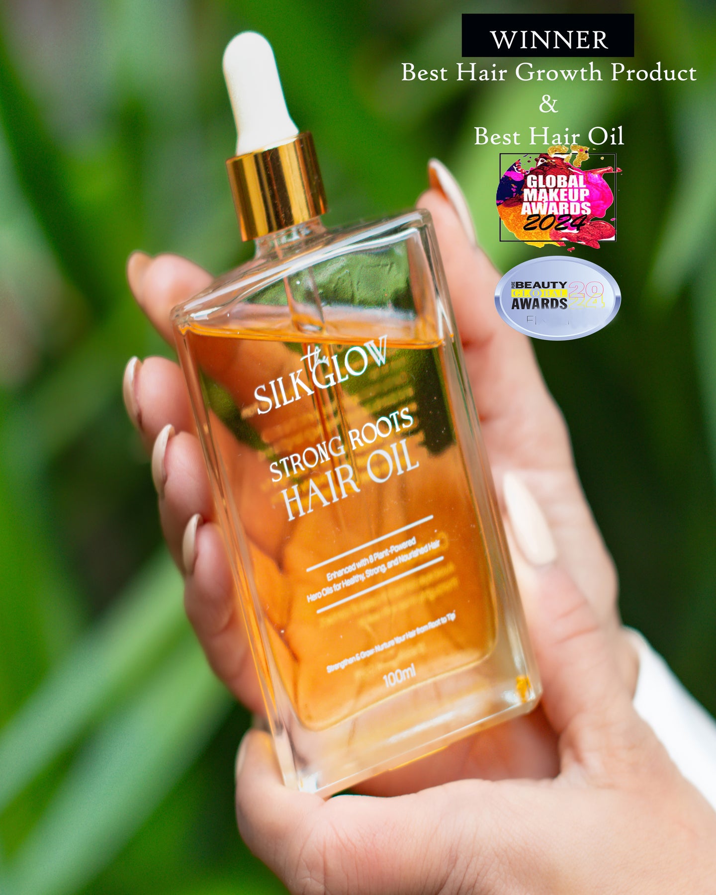 Strong Roots Hair Oil – The Silk Glow